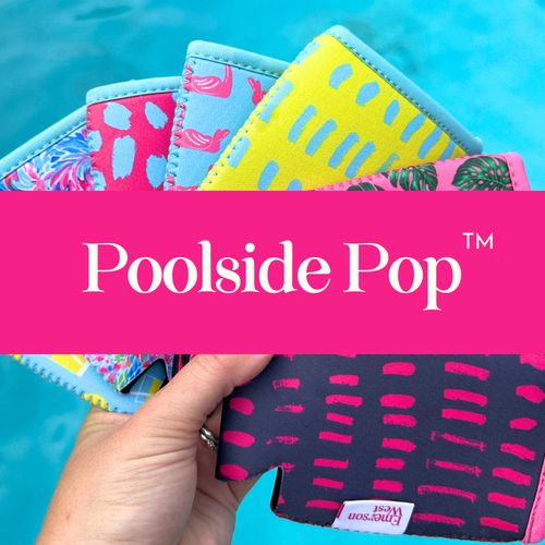 Neoprene Poolside Seating Mat - Bright. Bold. Fun.