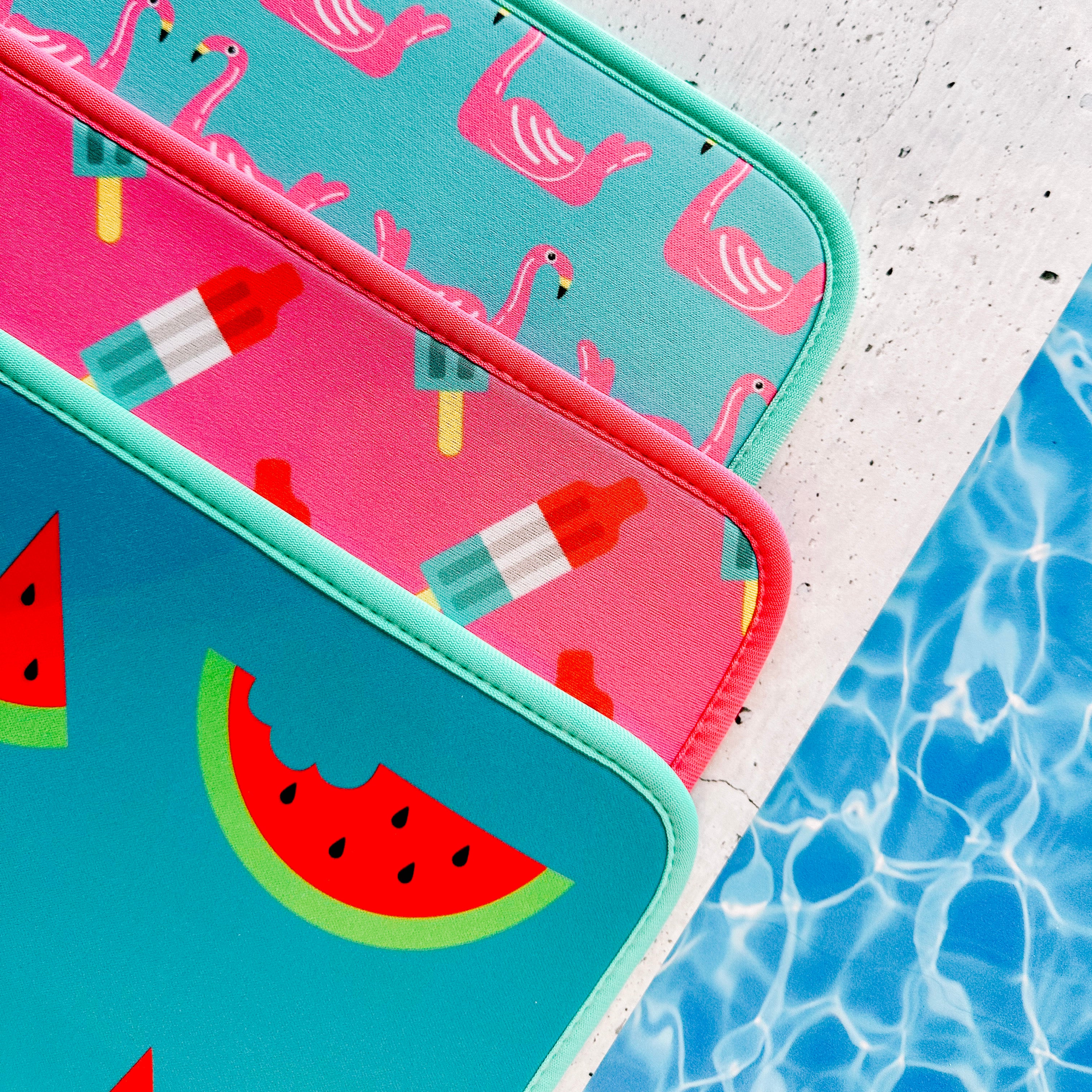 Poolside Seating Mats: Pool Party Collection – Emerson West